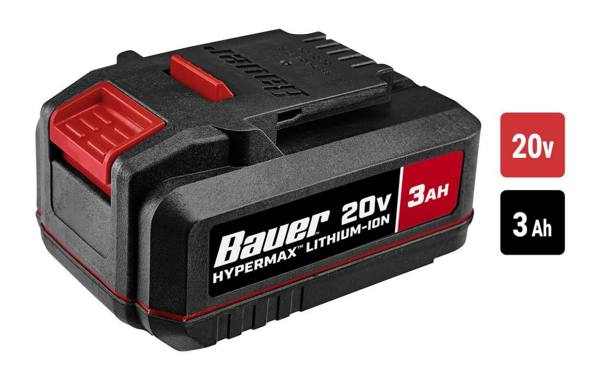 20V 3 Ah High-Capacity Lithium-Ion Battery Bauer – Brotherz Tools