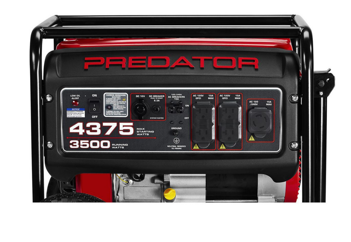 Predator 4375w Inverter Generator – Brotherz Tools